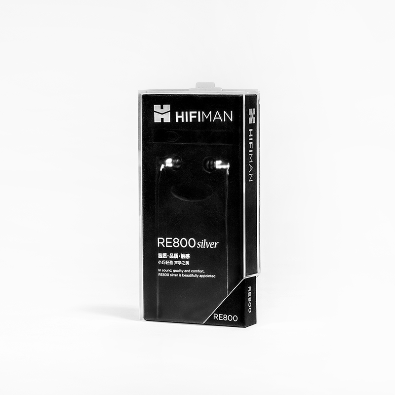 RE800 Silver In-Ear Monitor (Simplified Packaging) (open-box)